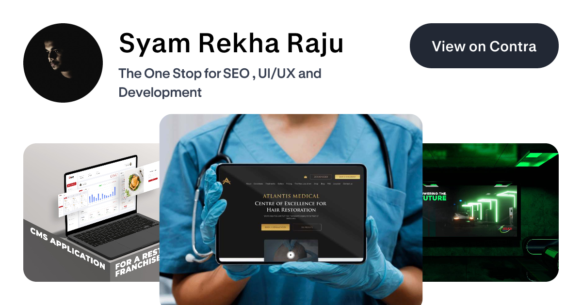 Syam Rekha Raju on Contra