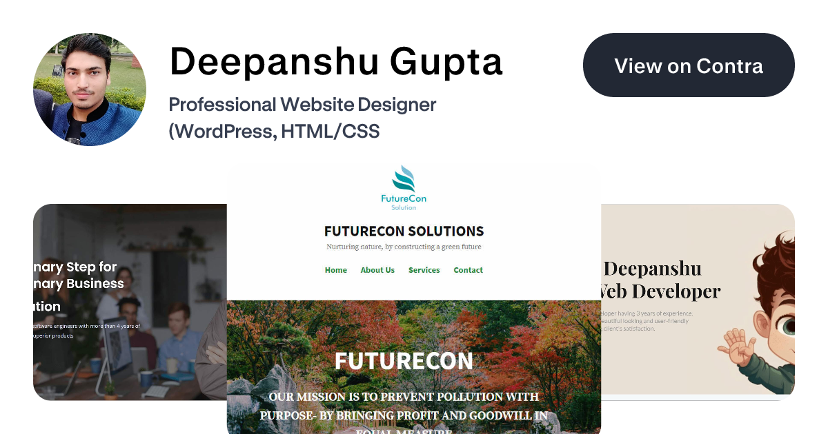 Deepanshu Gupta on Contra