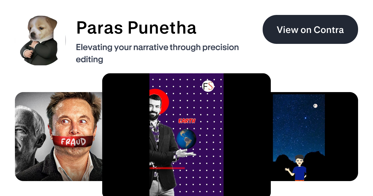 Paras Punetha on Contra