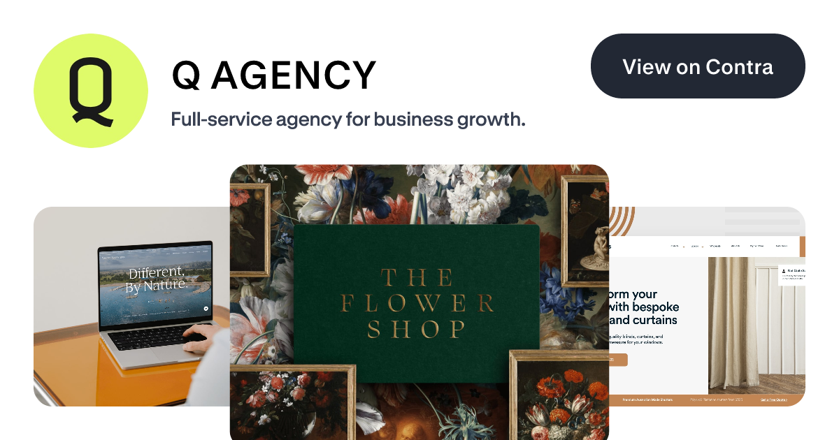 Q AGENCY's Work | Contra