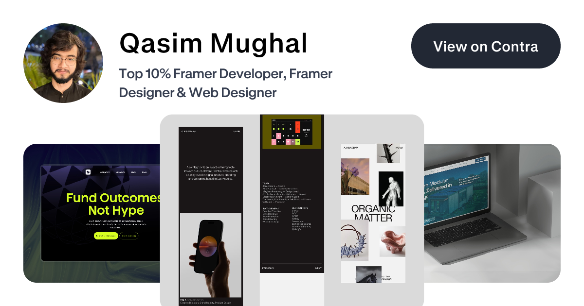 Qasim Mughal on Contra