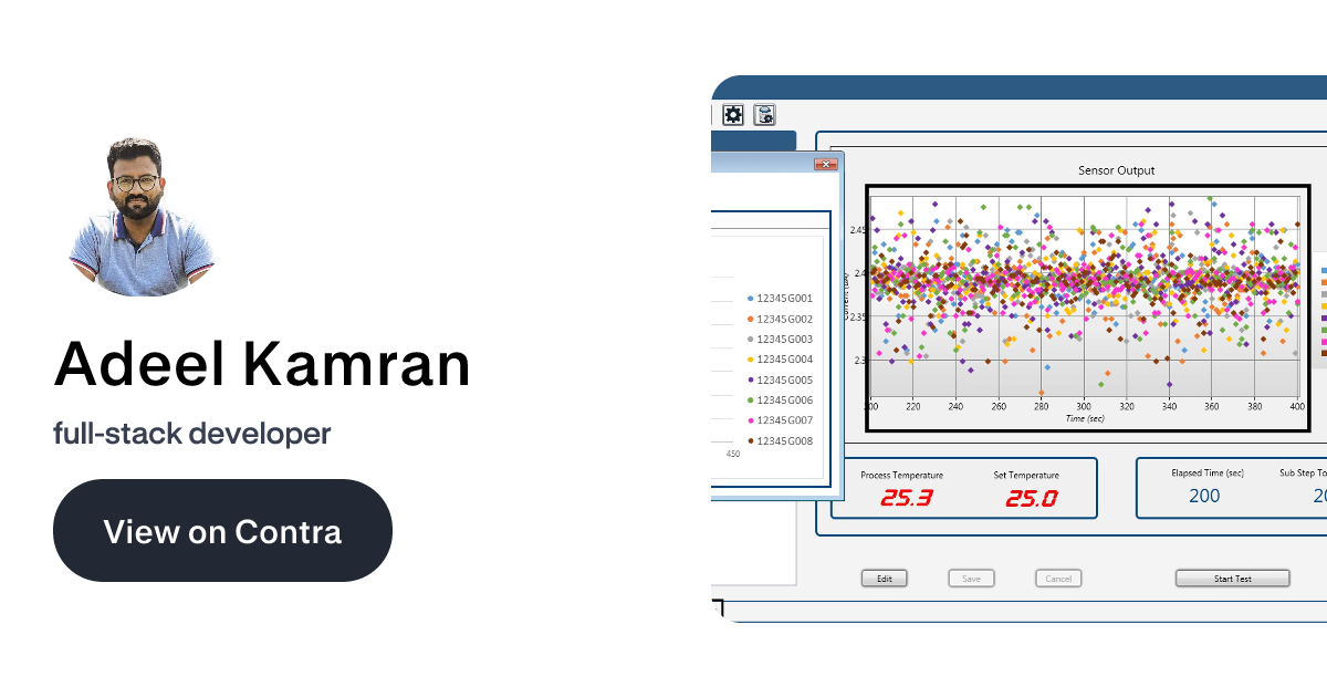 Adeel Kamran on Contra | full-stack developer