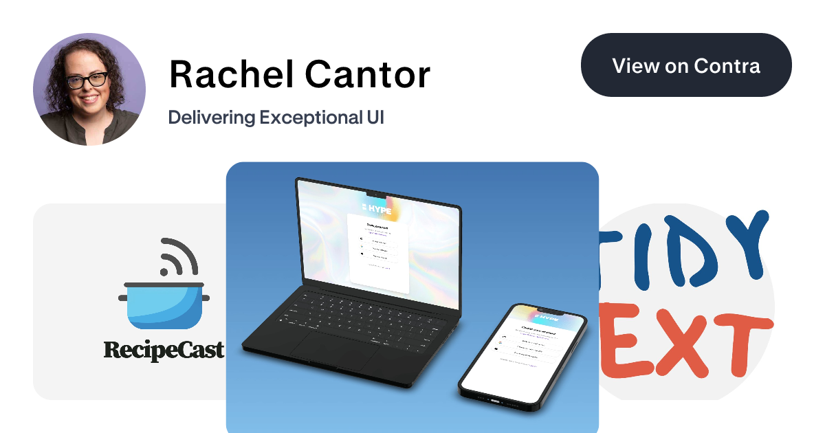 Rachel Cantor's Work | Contra