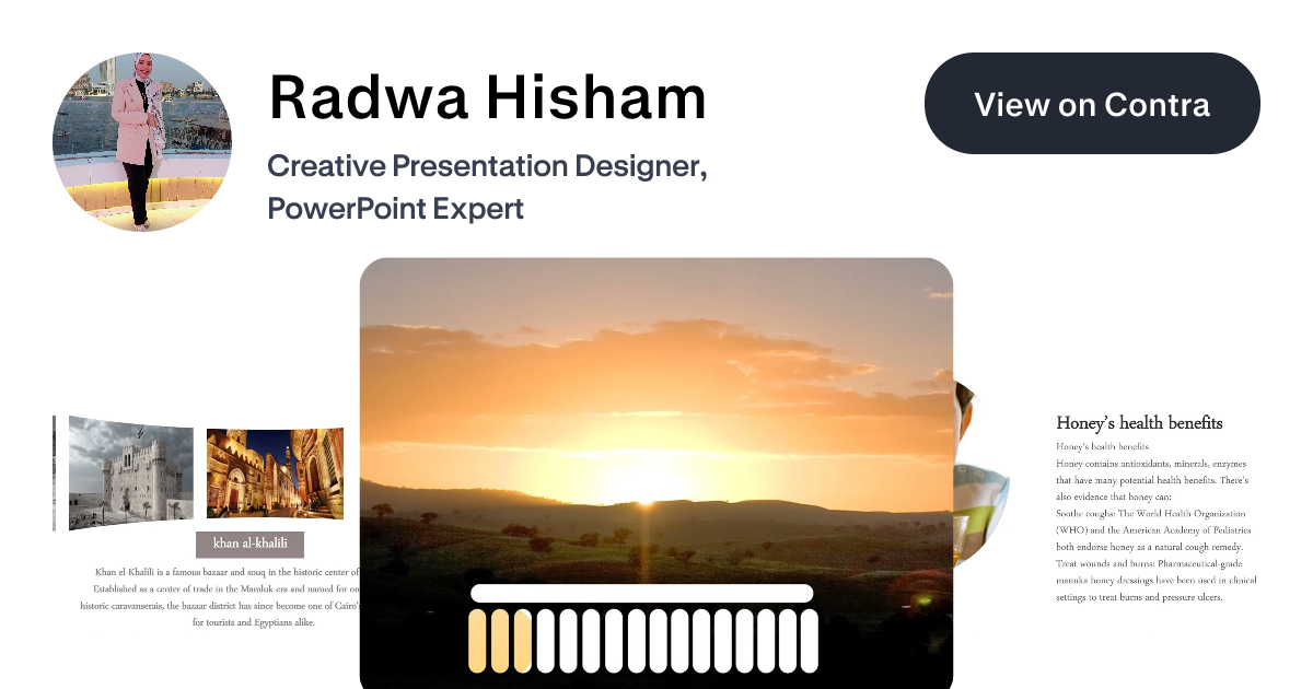 Radwa Hisham on Contra