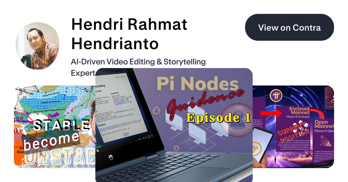 Hendri Rahmat Hendrianto on Contra