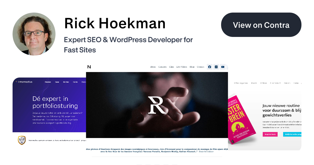 Rick Hoekman's Work | Contra