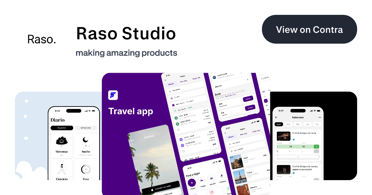 Raso Studio's Work | Contra