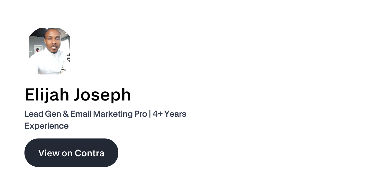 Elijah Joseph | Contra