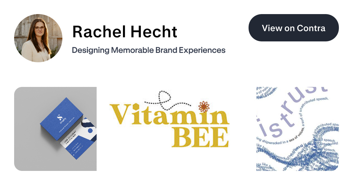 Rachel Hecht's Work | Contra