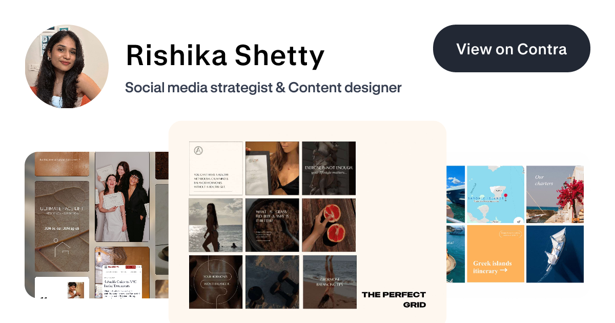 Rishika Shetty on Contra