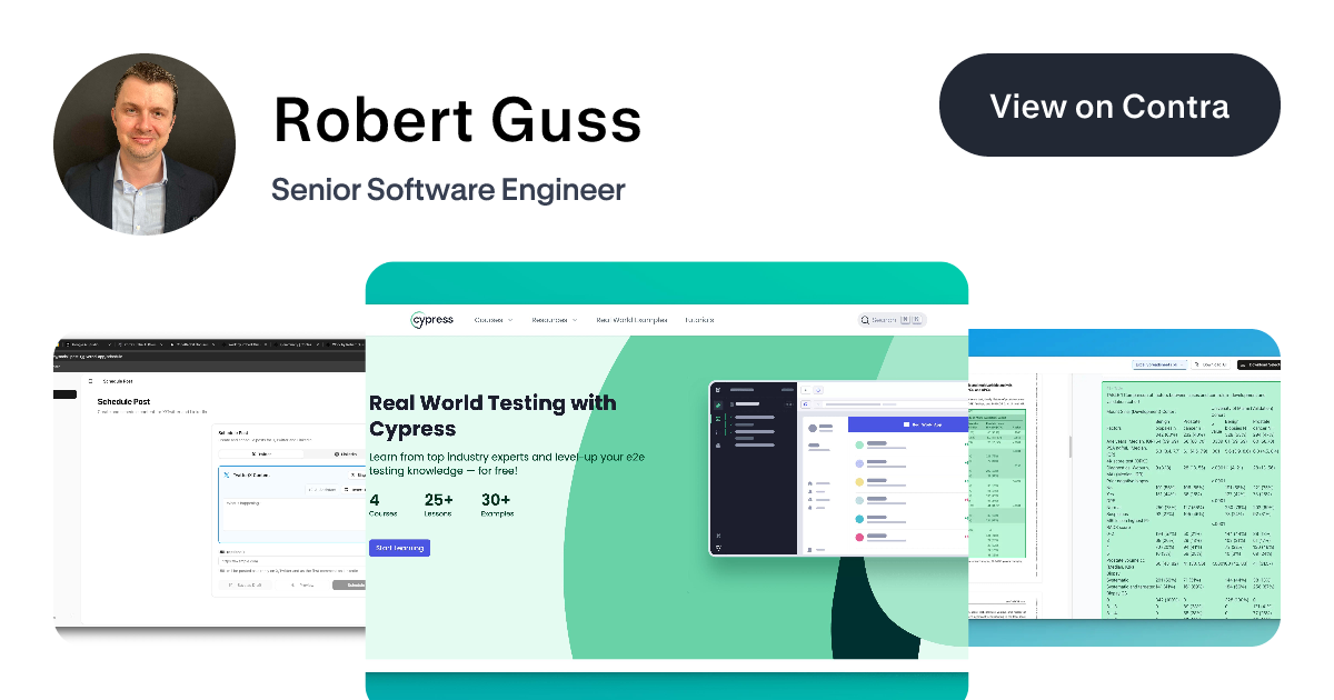 Robert Guss on Contra