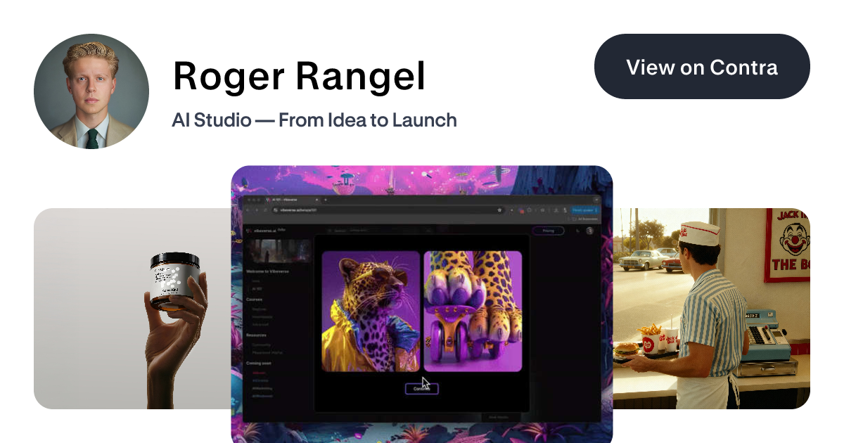 Roger Rangel's Work | Contra