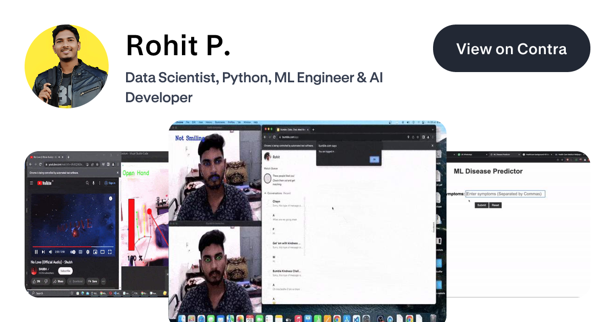 Rohit P.'s Work | Contra