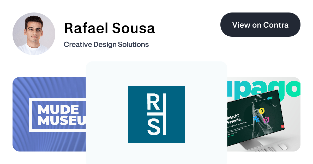 Rafael Sousa on Contra | Creative Design Solutions