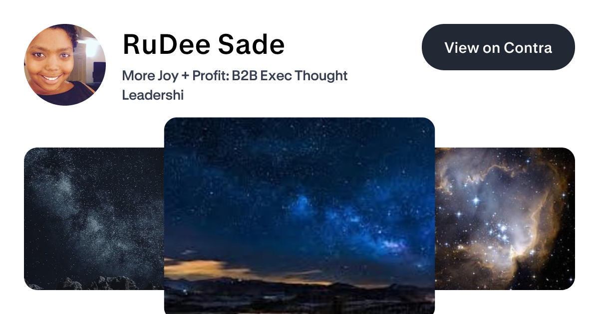 RuDee Sade on Contra