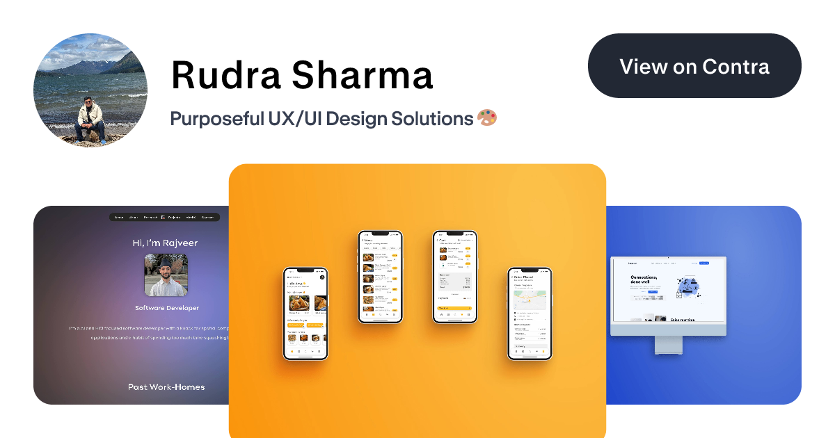 Rudra Sharma on Contra