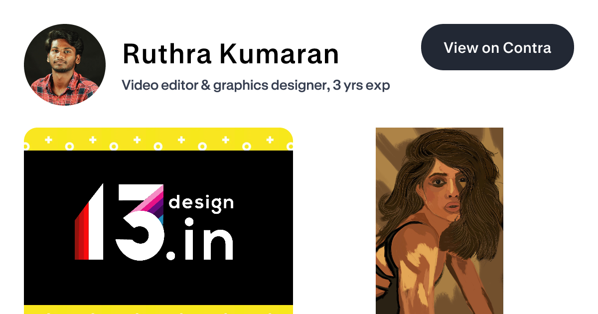 Ruthra Kumaran on Contra