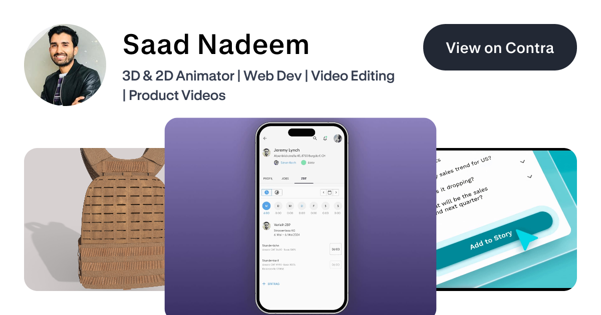 Saad Nadeem on Contra