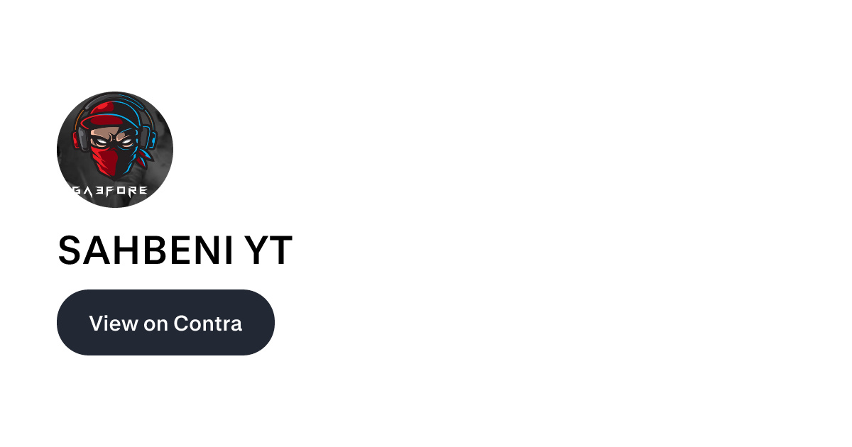 SAHBENI YT | Contra