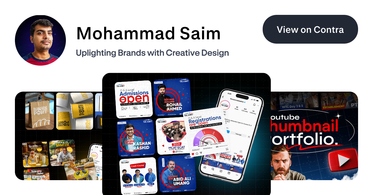 Mohammad Saim on Contra