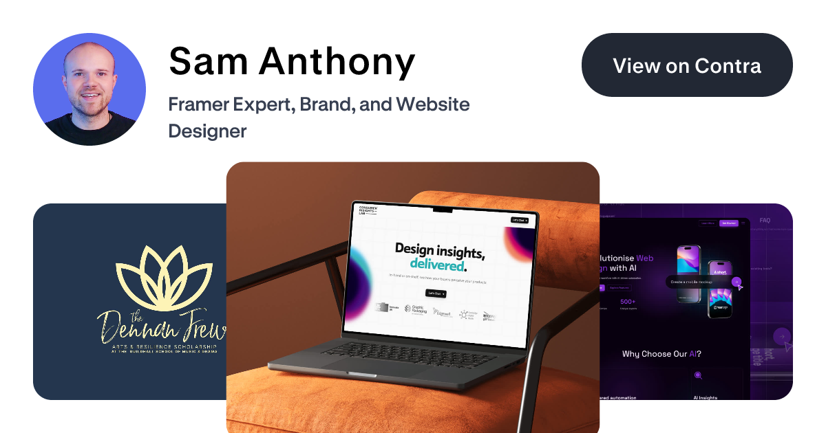 Sam Anthony's Work | Contra