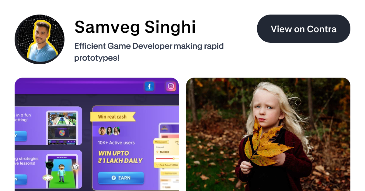 Samveg Singhi on Contra