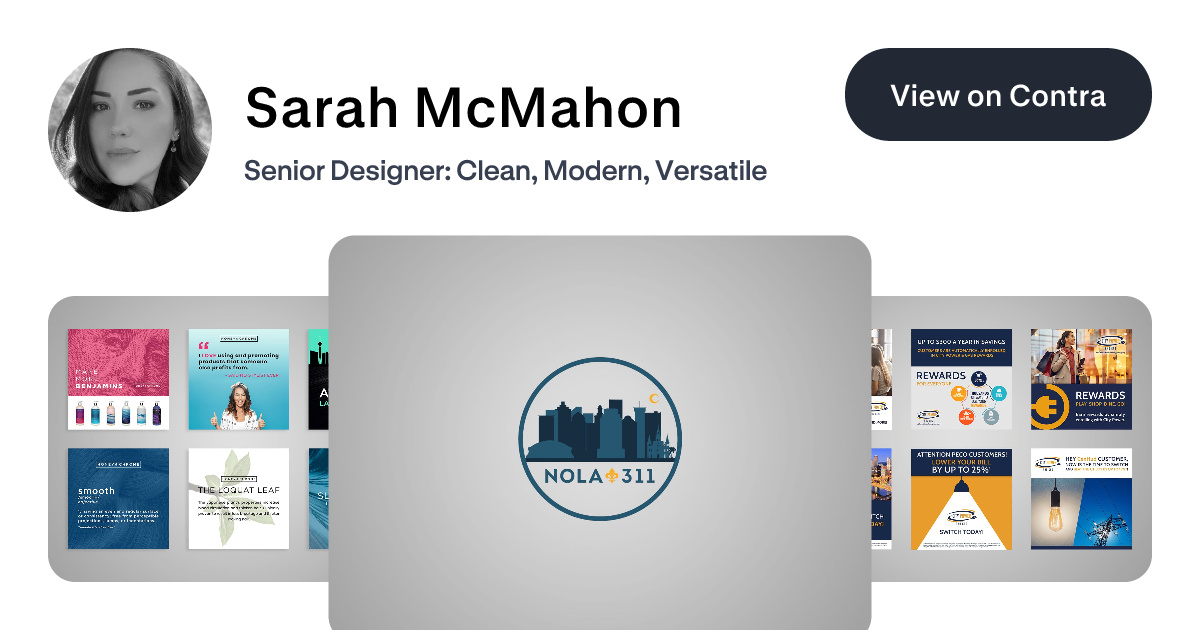 Sarah McMahon on Contra