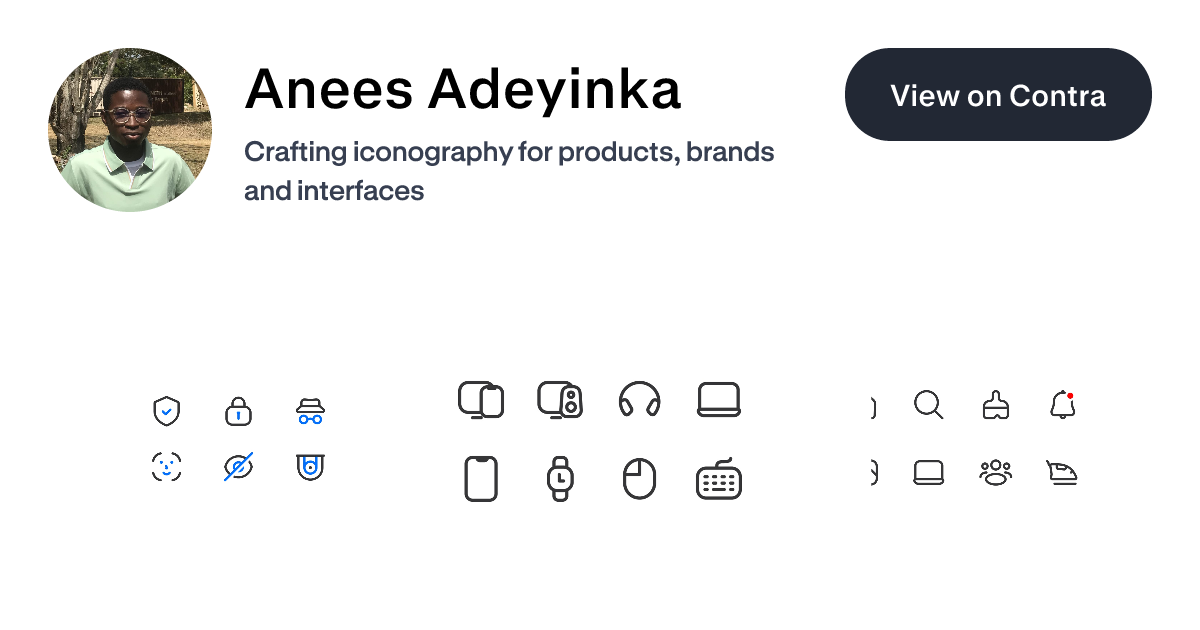 Anees Adeyinka on Contra