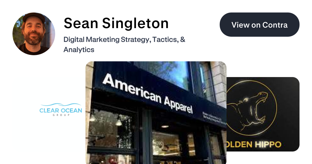 Sean Singleton on Contra