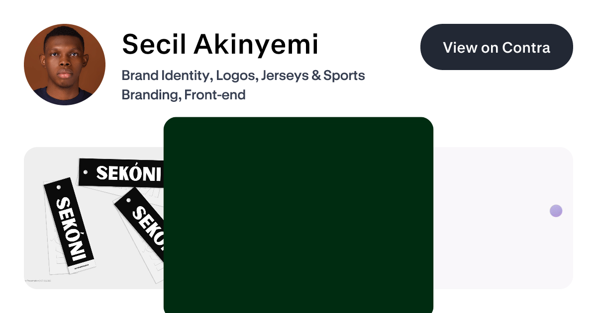 Secil Akinyemi's Work | Contra