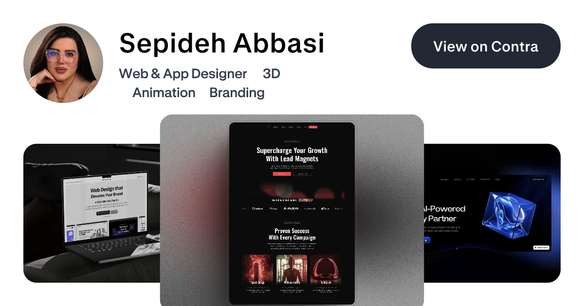 Sepideh Abbasi's Work | Contra