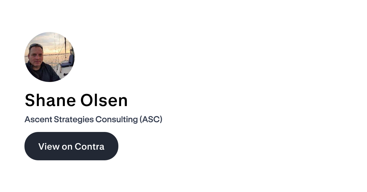 About Shane Olsen | Contra