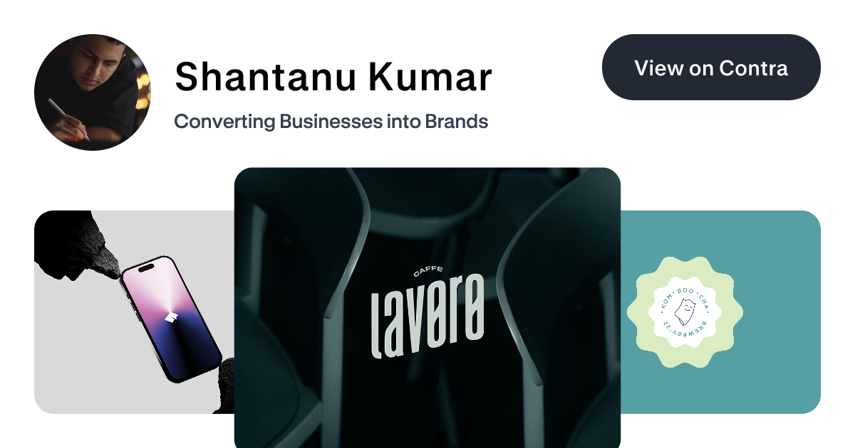 Shantanu Kumar on Contra | Converting Businesses into Brands