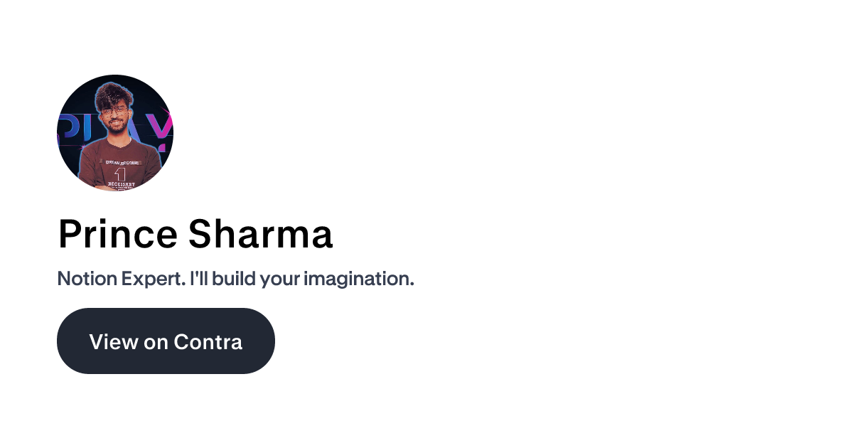 Prince Sharma on Contra