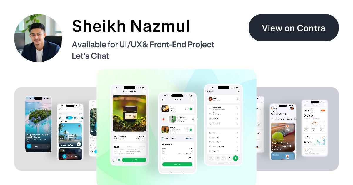 Sheikh Nazmul's Work | Contra