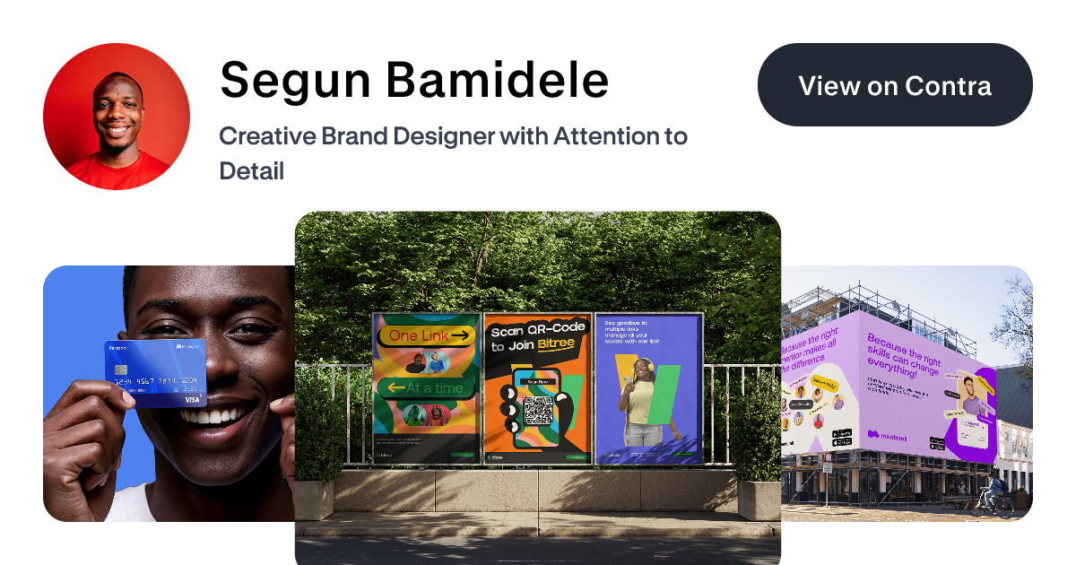 Segun Bamidele on Contra