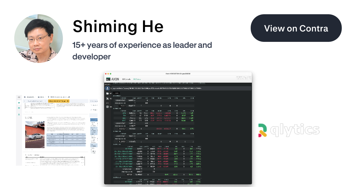 Shiming He on Contra