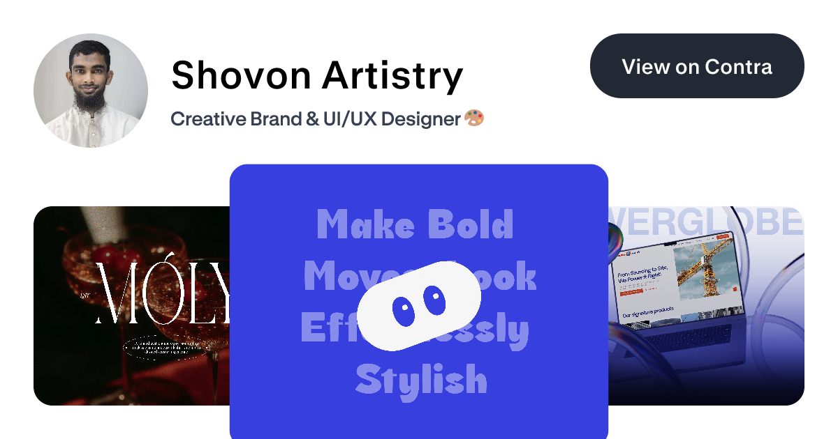 Shovon Artistry on Contra