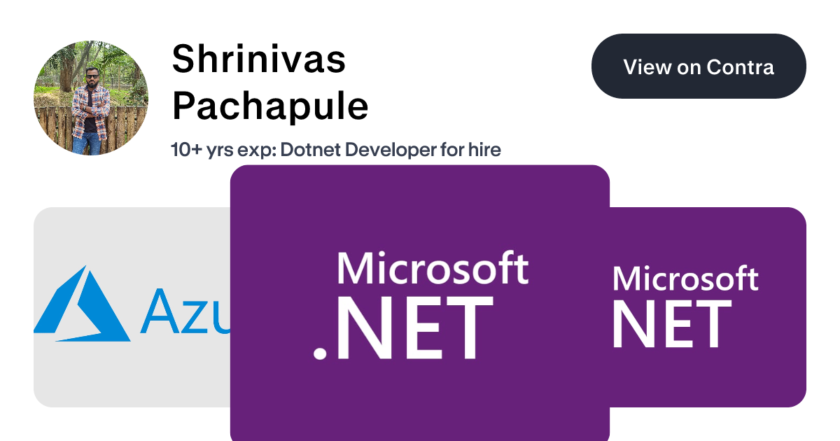 Shrinivas Pachapule on Contra