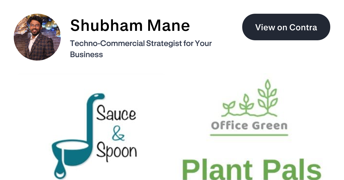 Shubham Mane on Contra