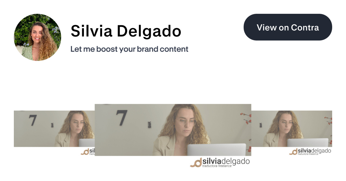 Silvia Delgado's Work | Contra