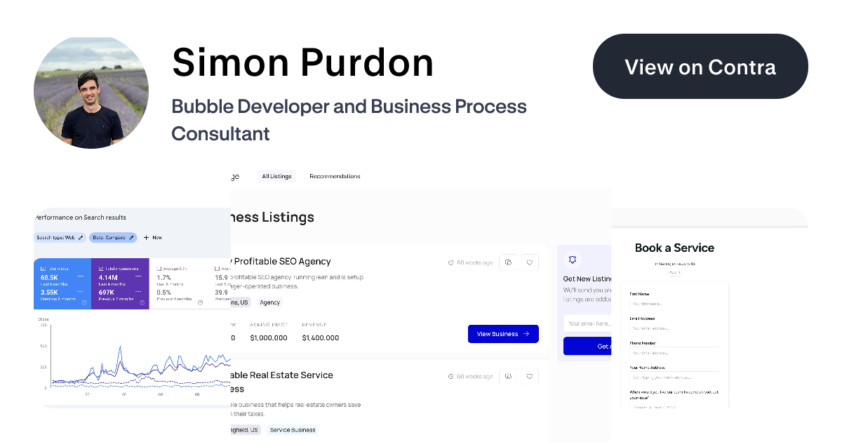 Simon Purdon's Work | Contra