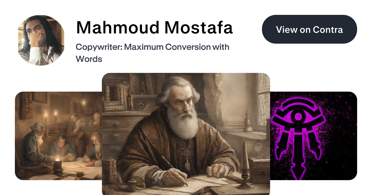 Mahmoud Mostafa on Contra