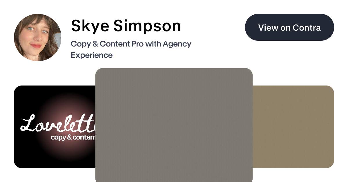 Skye Simpson on Contra