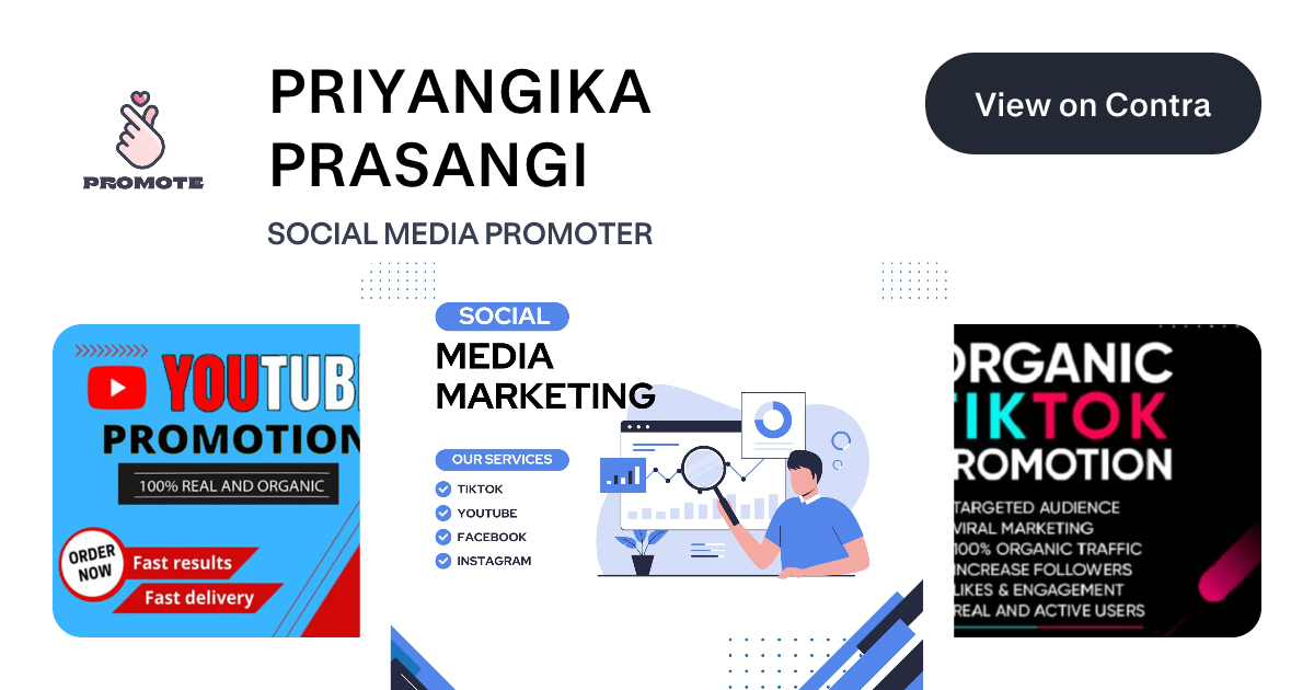 PRIYANGIKA PRASANGI on Contra | SOCIAL MEDIA PROMOTER