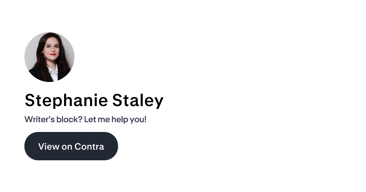 Stephanie Staley on Contra