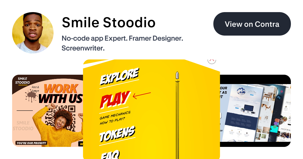 Smile Stoodio on Contra