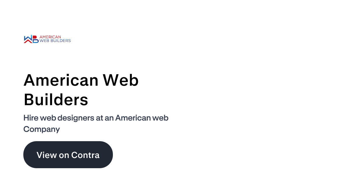 American Web Builders on Contra