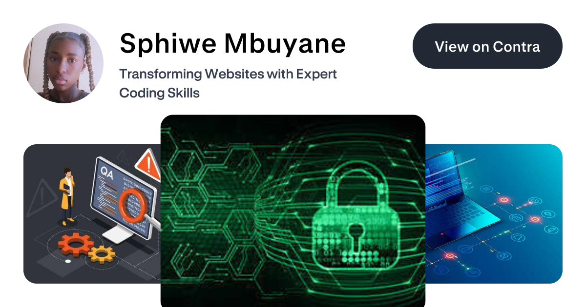 Sphiwe Mbuyane on Contra