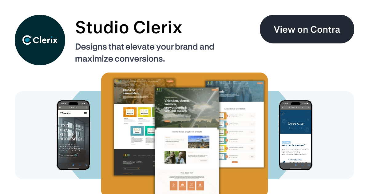 Studio Clerix's Work | Contra